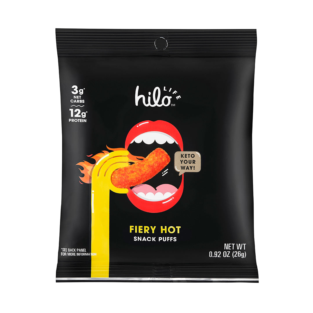 Fiery Hot Snack Puffs